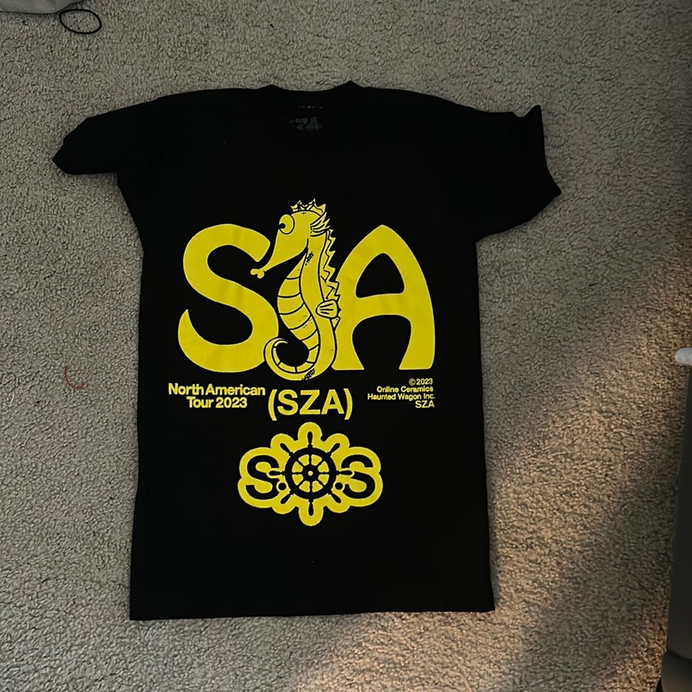 Sza Sos Tour Merchandise T-Shirt - Gem